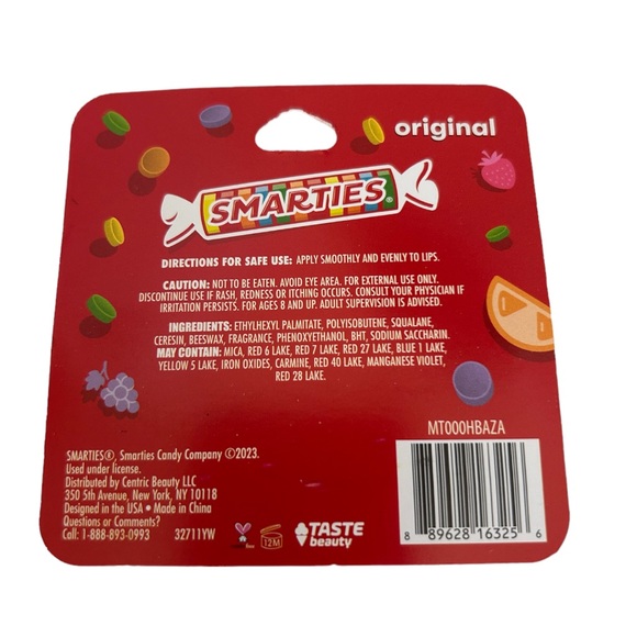 Taste Beauty | Makeup | Smarties Flavored Lip Balm | Poshmark